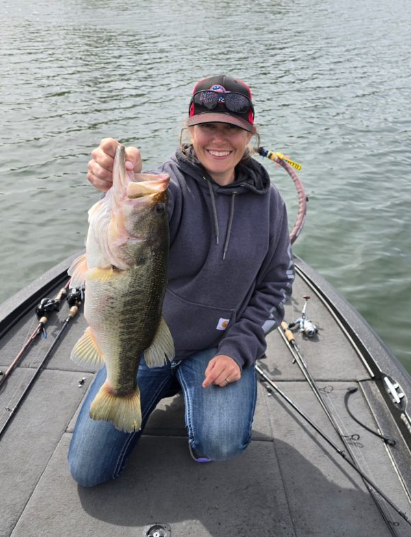 RB Bass Outdoors Angler Amy Alongi With A Lake Don Pedro Fishing Report ...