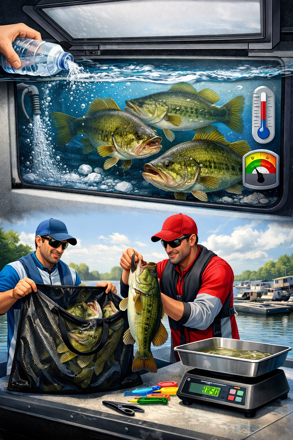 Care Of Tournament Bass In The Live Well And The Greatest Risk For Your ...